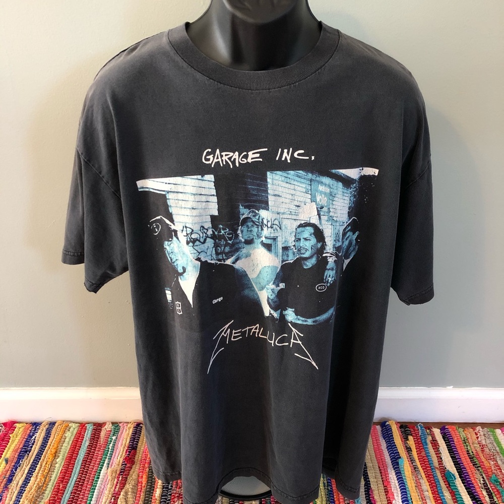 1998 Metallica Garage Inc Band Shirt Giant Xl - Gem